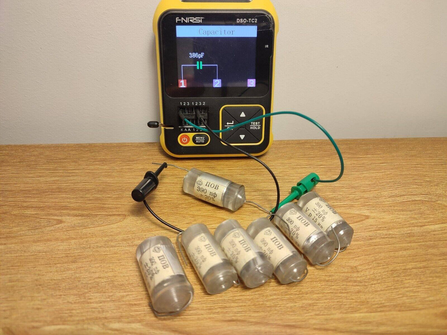 7 Pcs LOT POV 15kV 390pF film capacitor soviet high voltage +-20% – Vintage Radio Parts Store